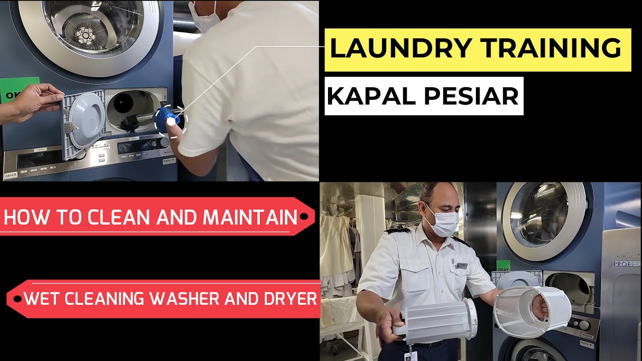How to Clean Maintain Wet Cleaning Washer & Dryer || Laundry Training, Vlog @suarnet - YouTube