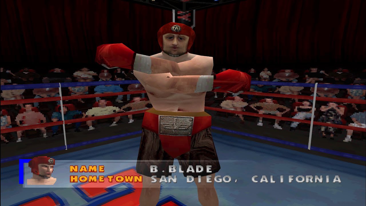 Ready 2 Rumble Boxing (Playstation) | Bruce Blade Hard Arcade Ladder ...