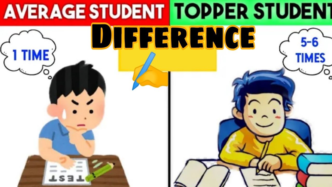 Difference in Intelligent student and Average student - YouTube
