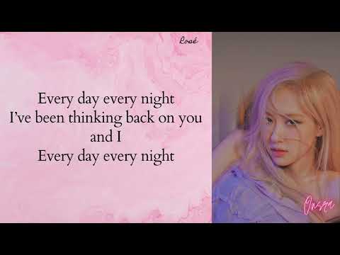 Rosé - On The Ground (Easy Lyrics) (Karaoke)