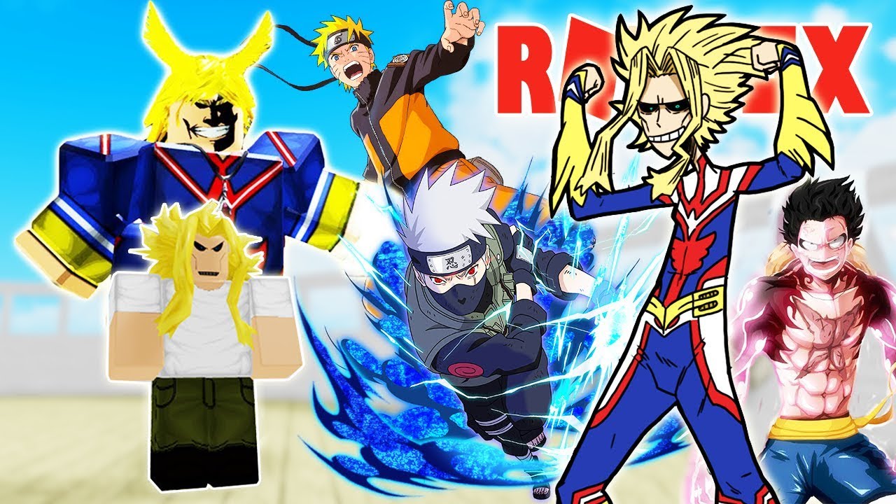 Roblox - ANH HÙNG ALL MIGHT Ở HÌNH DẠNG ỐM YẾU BỊ ĂN HIẾP - Anime ...