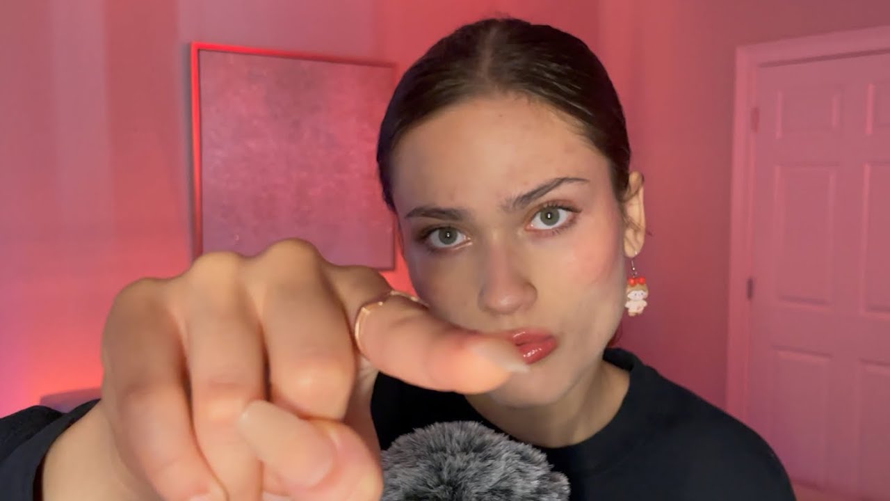 ASMR Tracing And Drawing Visual Triggers And Mouth Sounds ˖°. - YouTube