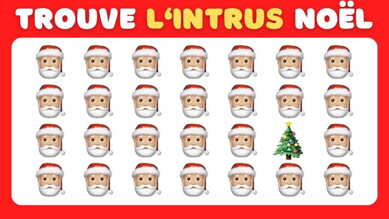 Trouve l'intrus édition NOËL...? | EP#05 | Toutes difficultés - YouTube