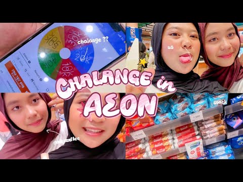 chalange for the first time in aeon pvj mall yuhuuuu enjoy watching ya ...