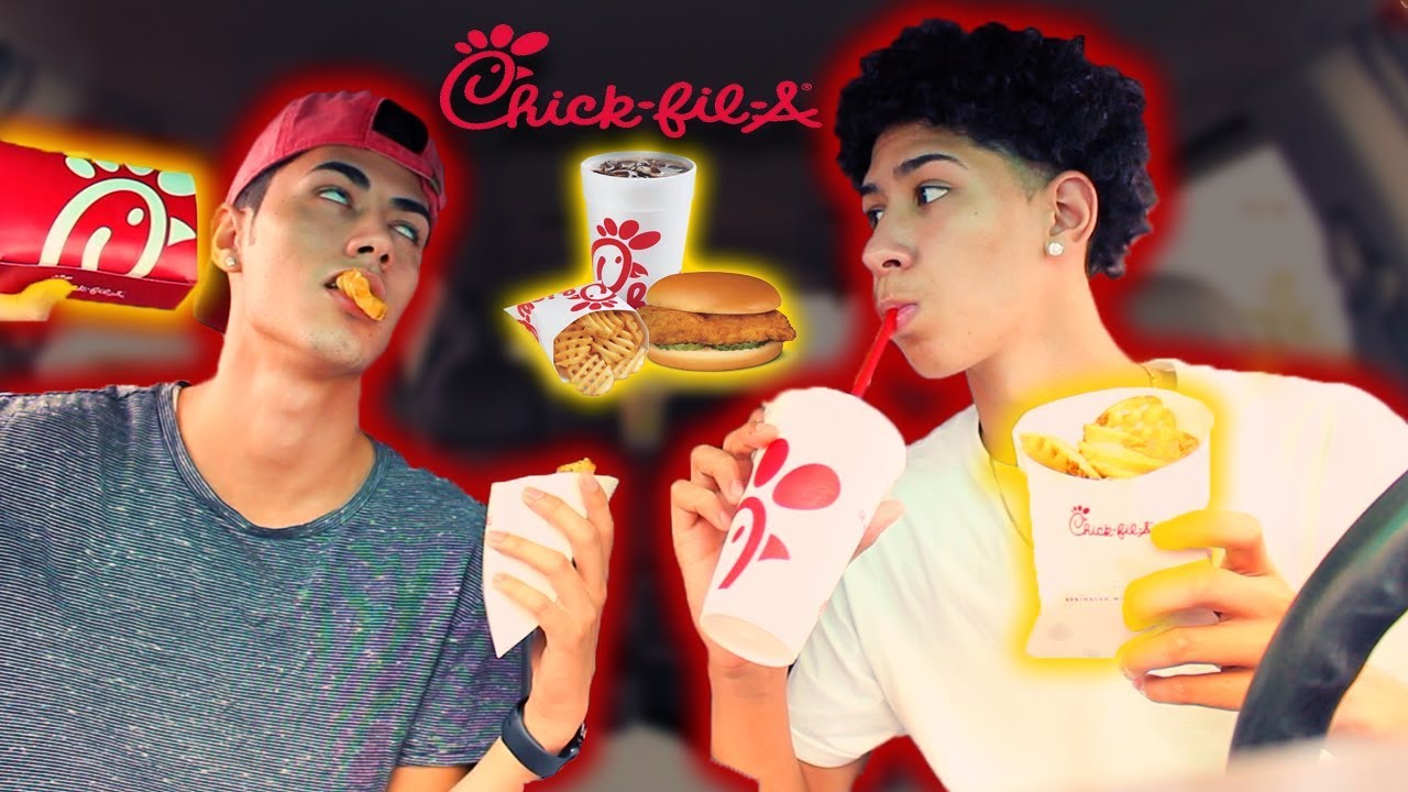 Chick-Fil-A MUKBANG: Brother Edition | Q&A - YouTube