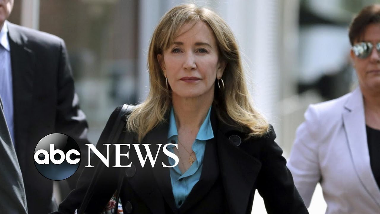 Felicity Huffman writes emotional letter to judge | ABC News - YouTube