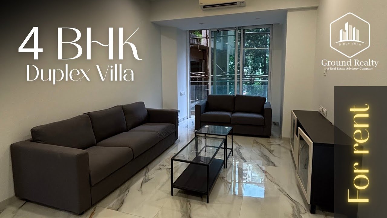 Exclusive Duplex Podium Villa in Powai-Chandivali | 4BHK | 3892 Sqft ...
