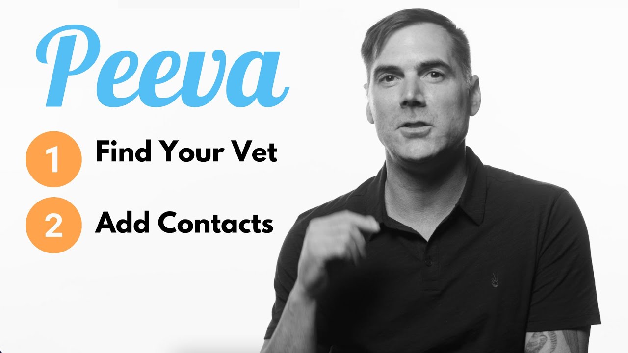 2 Cool New Peeva Features; Find Your Vet and Add Back Up Contacts - YouTube