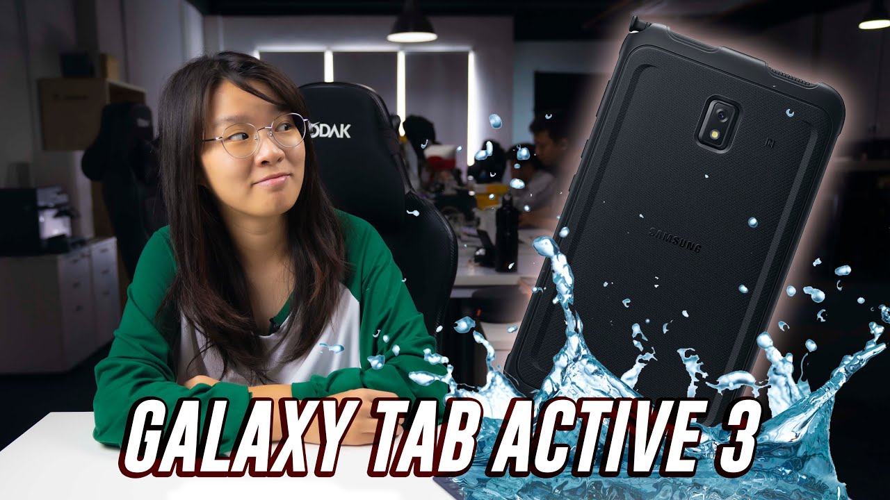 Water & drop resistant tablet! Galaxy Tab Active 3 | ICYMI #415 - YouTube