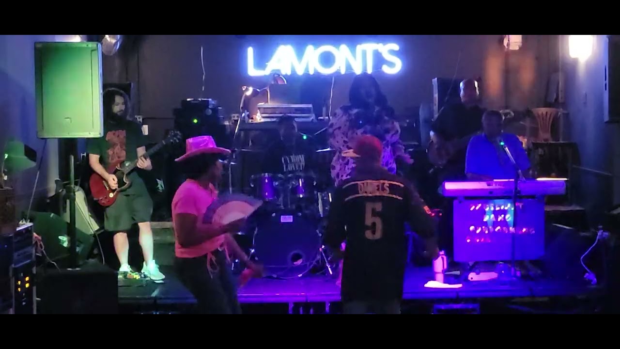 The Spotlight Band sings "Just Be Thankful" at Lamont's Entertainment ...