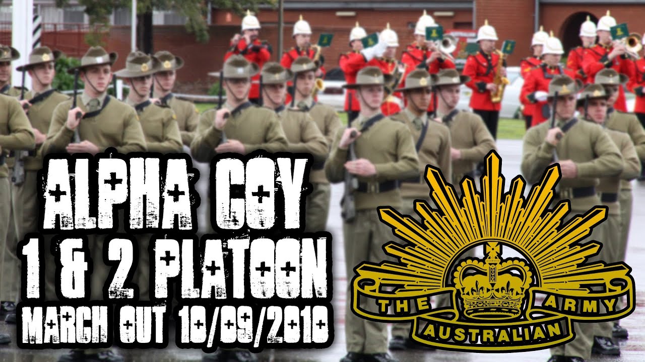 Alpha Coy, 1 & 2 Platoon March Out, 10/09/2010 - YouTube