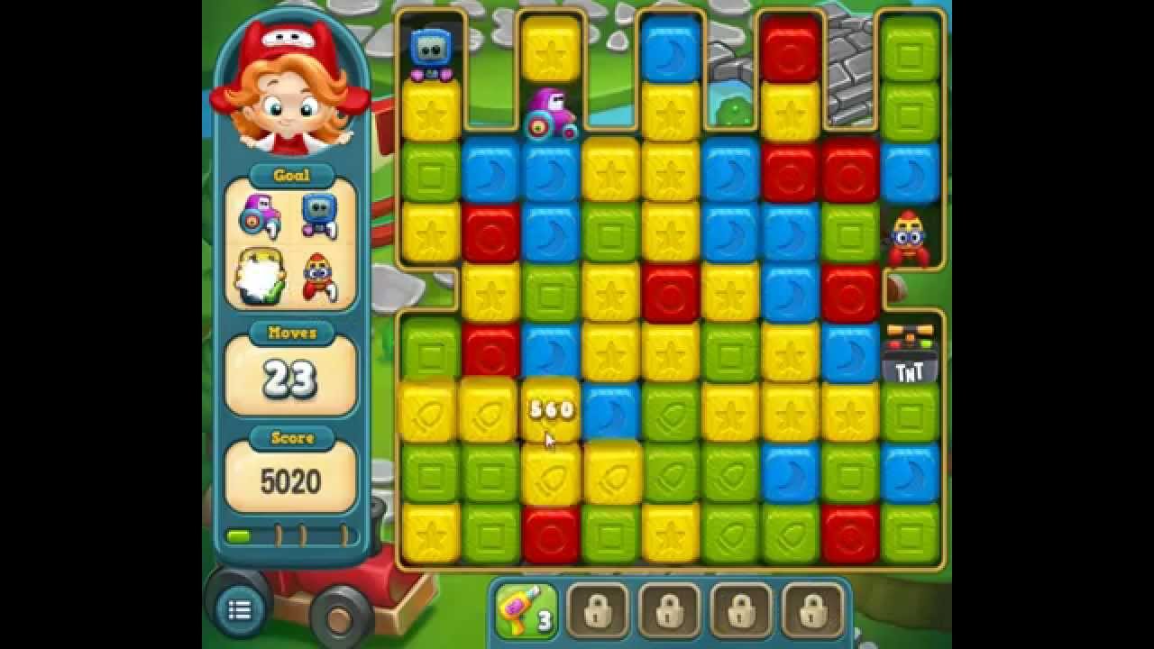Toy Blast Level 8 - YouTube