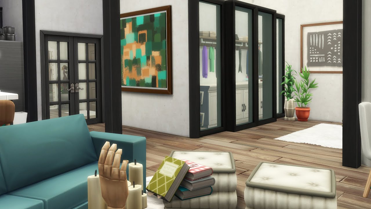BROOKLYN APARTMENT | The Sims 4 | Speedbuild - YouTube