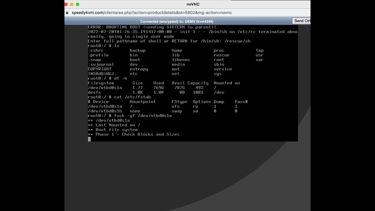 FreeBSD Update from 13.0 to 13.1 Failure Issue Video for Forum Post - YouTube