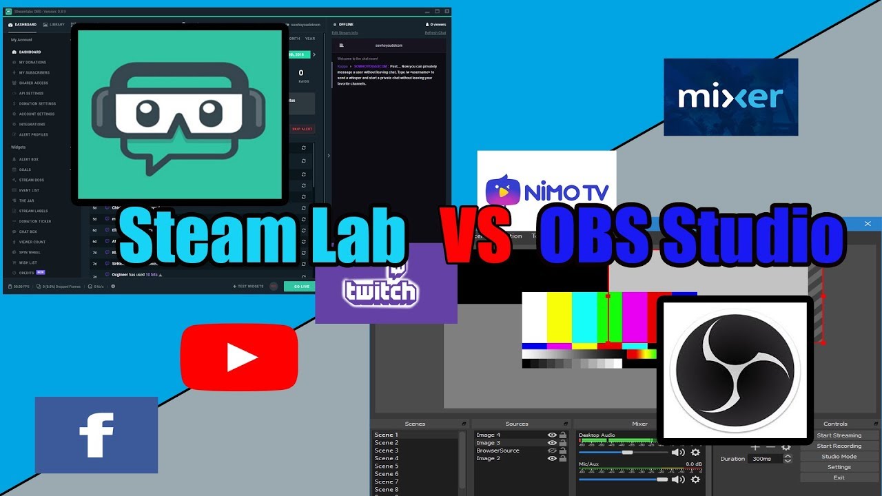 สตีมเกมใช้ Steam Lab หรือ OBS Studio ดี - YouTube