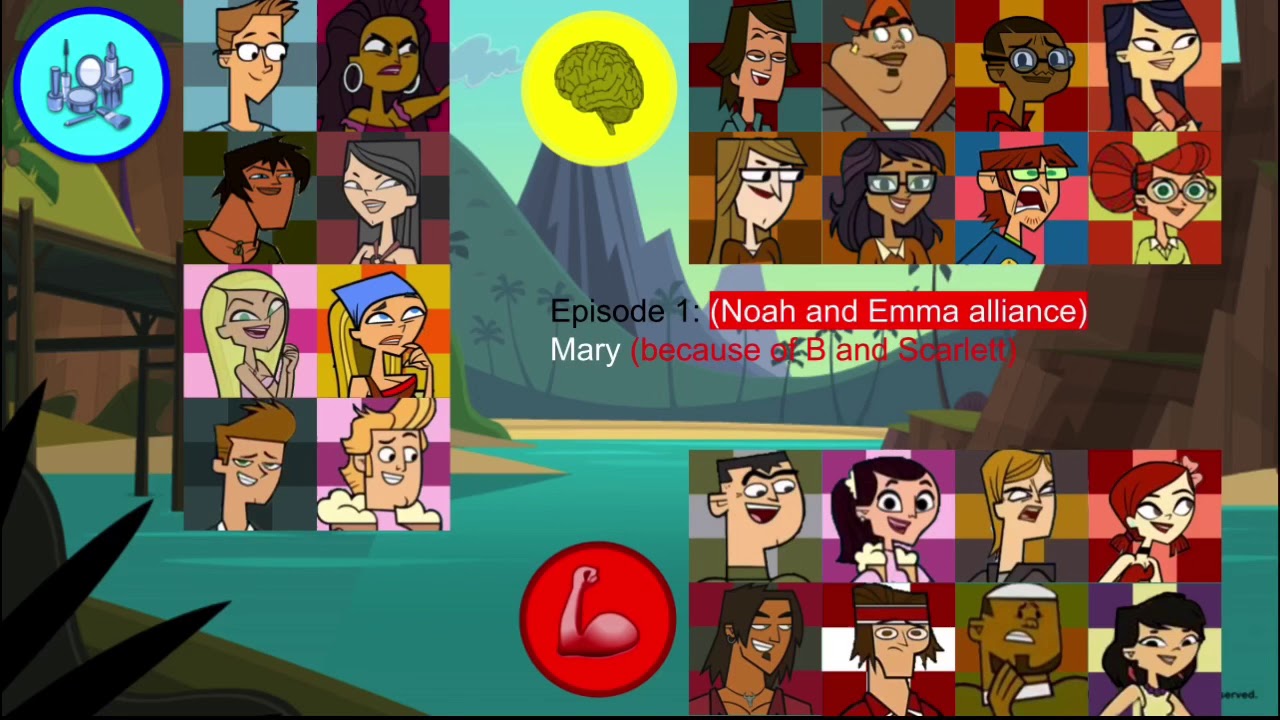Total Drama Brain Beauty and Brawns - YouTube