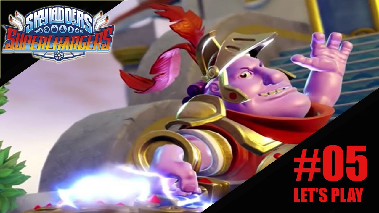 Skylanders Superchargers coop - Let's play- #05 BOSS Lord Stratosfear ...