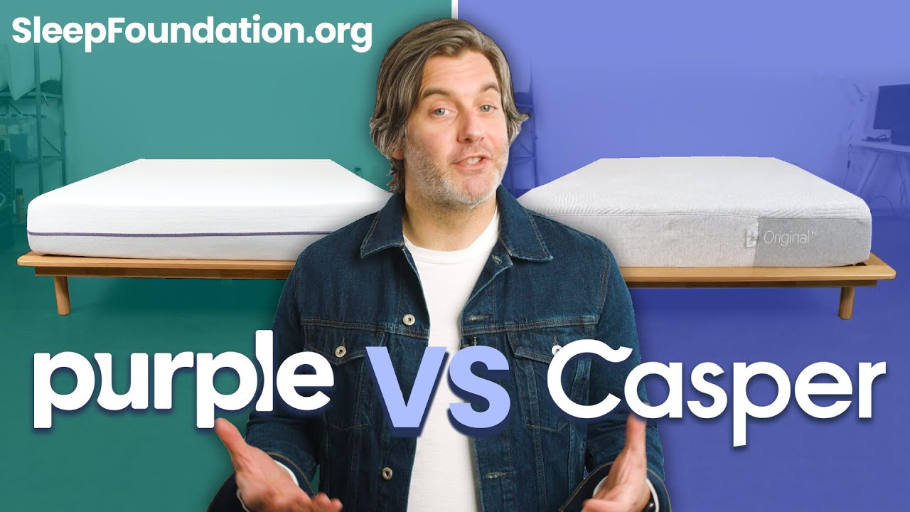 Purple vs. Casper Mattress - Which Mattress is Right for You? - YouTube