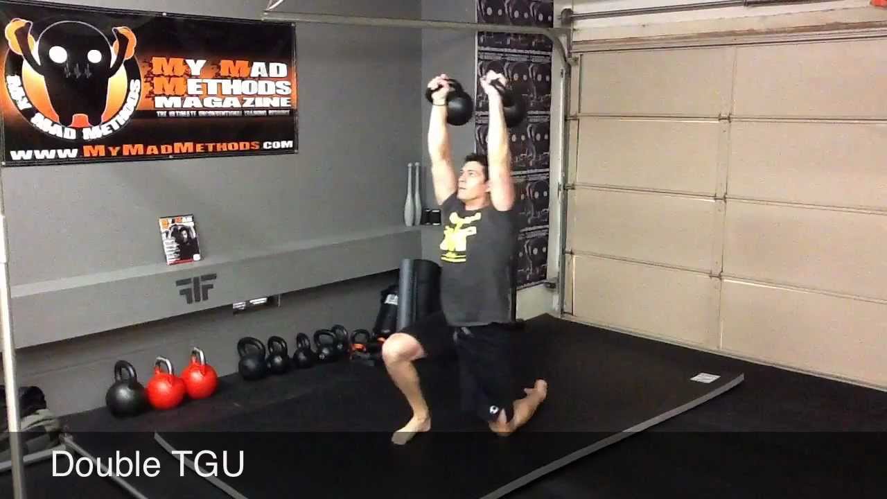 Kettlebell Turkish Get Up Variations: Day 21 - YouTube
