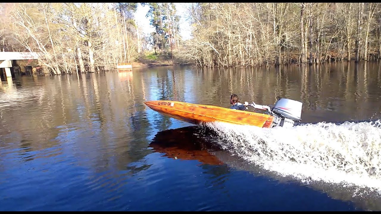 70 HP... 45 degrees turn Dixie Twister strip boats. EST 1964 ...