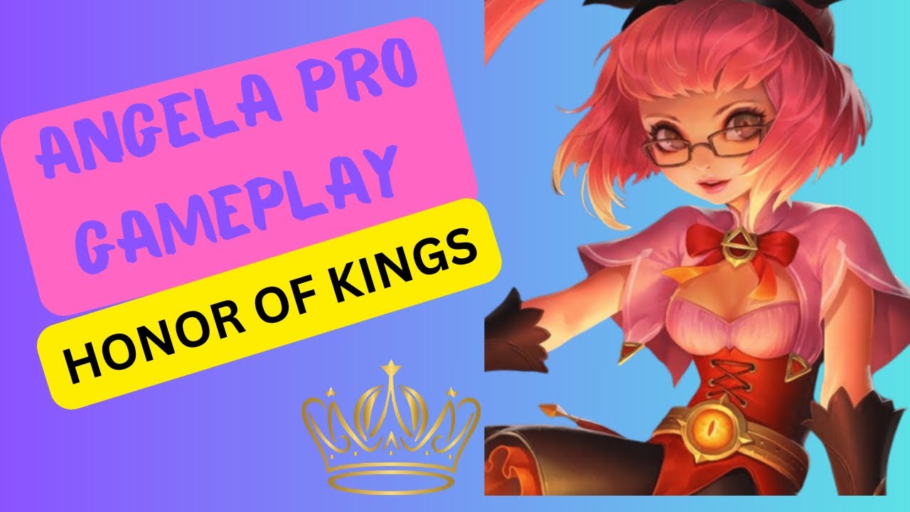 HOK PRO ANGELA GAMEPLAY - YouTube
