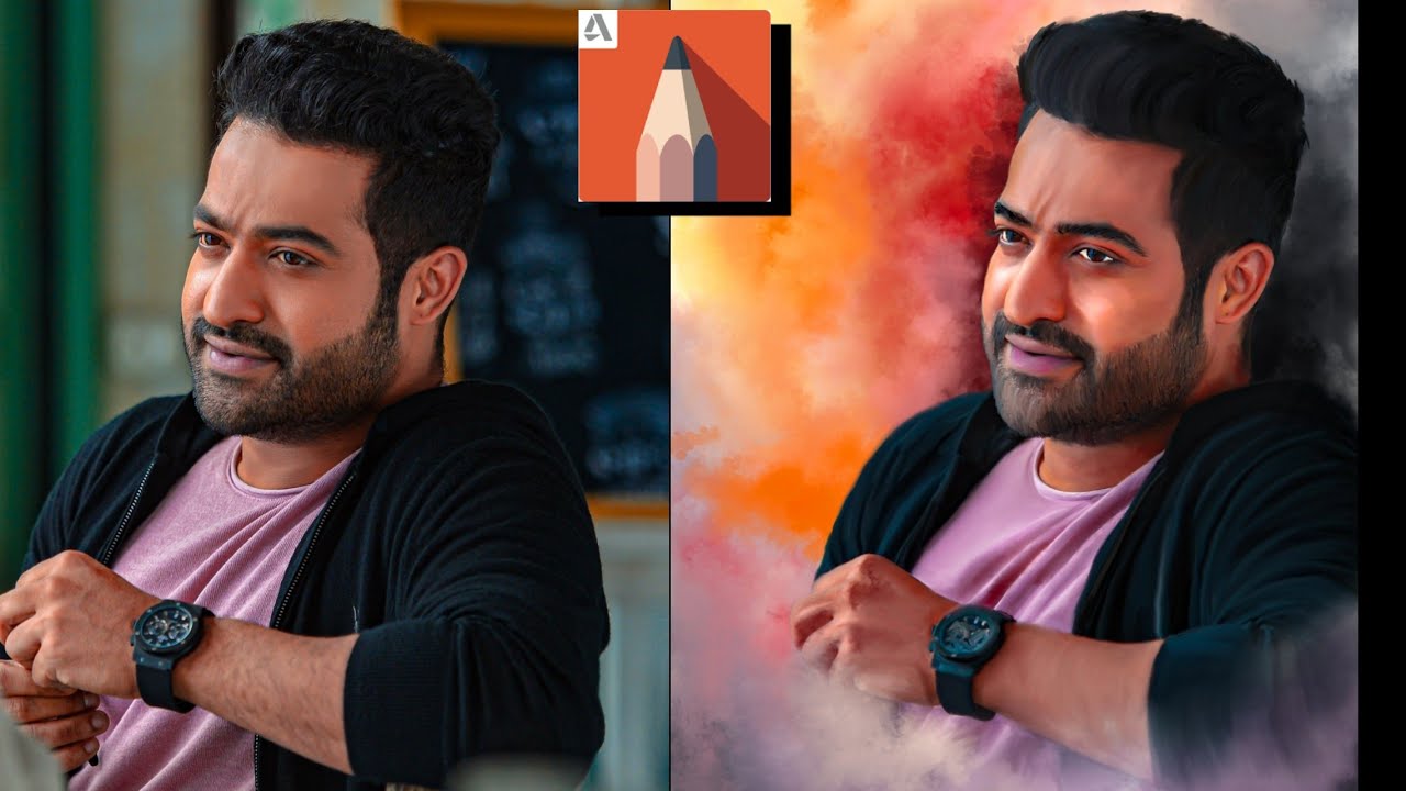 Smudge Digital Painting | Digital Portrait | Autodesk Mobile | Autodesk ...