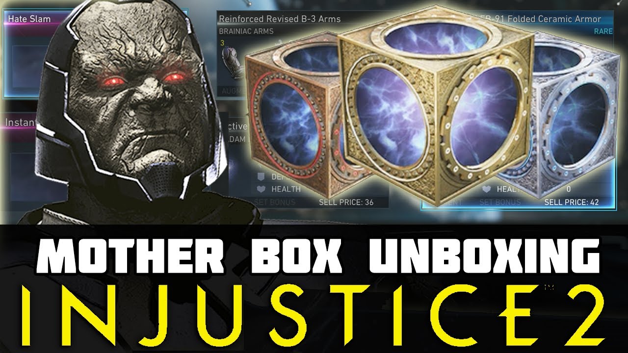 Injustice 2 Mother Box Opening Part 1 New Darkseid & Dr Fate Powers ...