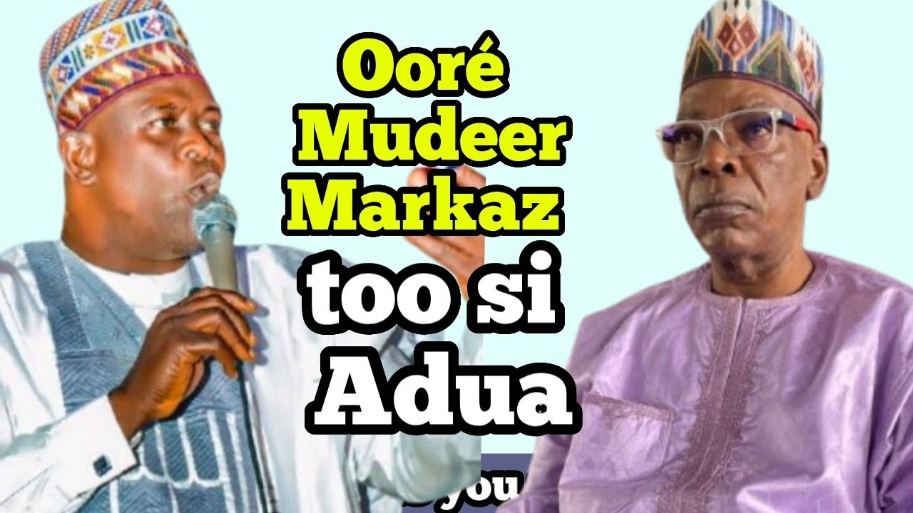 Ooré Mudeer Markaz Agege tóò si Adua | Sheikh Oloruntoyin Salaty Amir ...