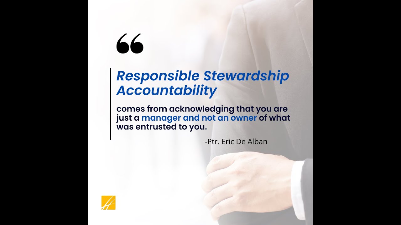 Stewardship Responsibility and Accountability - YouTube