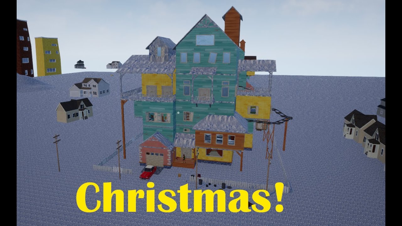 Hello Neighbor Christmas Special | Hello Neighbor Modding Fun - YouTube