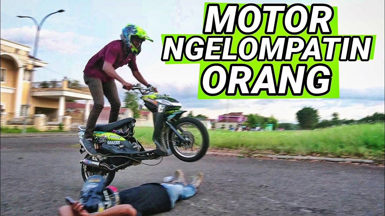 FIRST! MIO IJO BUNNY HOP DENGAN KORB4N - YouTube