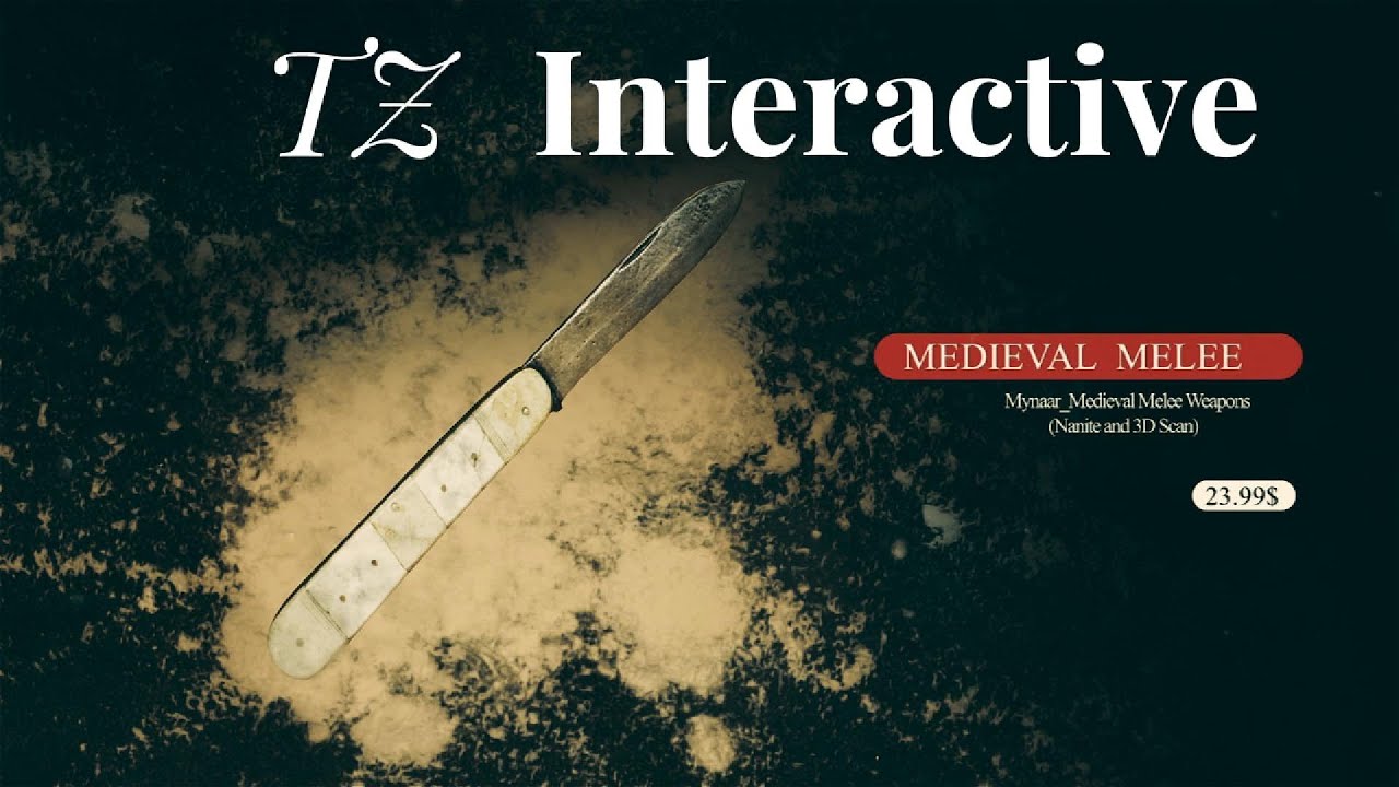 "Ultimate Medieval Melee Weapons Showcase – Mynaar (Nanite & 3D Scan ...