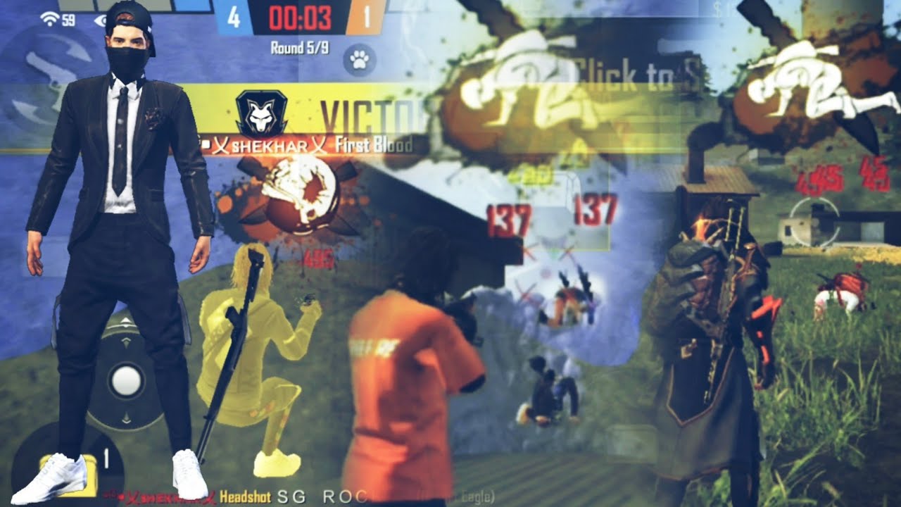 FREE FIRE HIGHLIGHT #3 GAMRPLAY ♥️🇮🇳⚡ || SG POWER || - YouTube