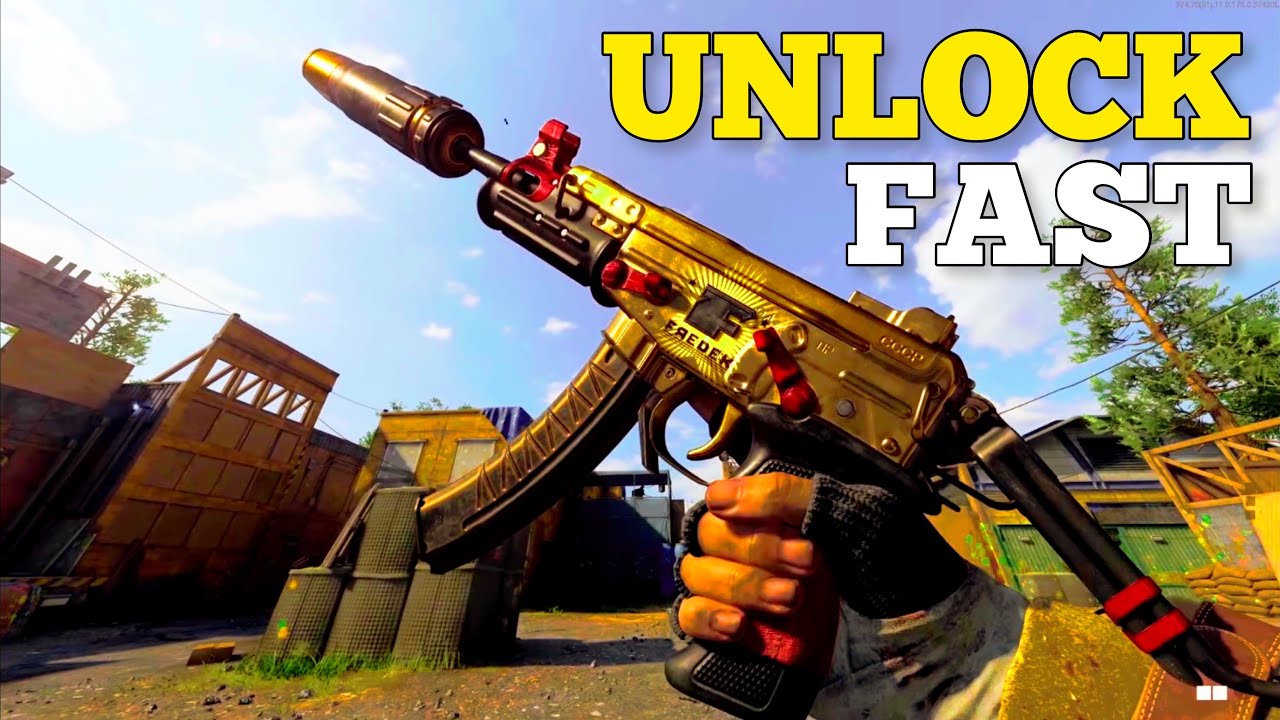 How To Unlock The OTS 9 SMG FAST In WARZONE! Fastest Way To Get OTS 9 ...