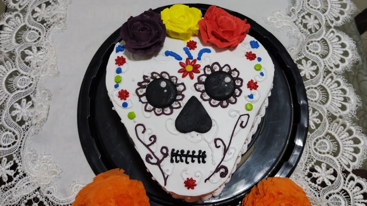 Pastel de Catrina ( Calavera) Mary Camacho 🌹 - YouTube