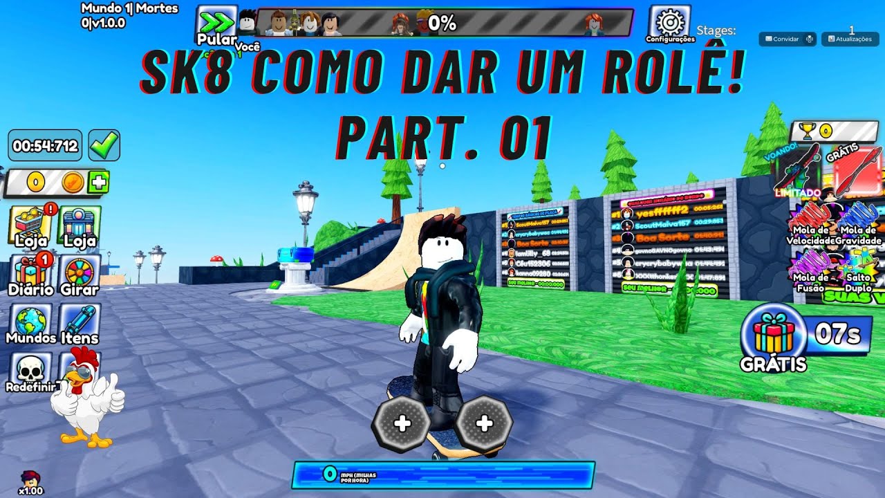 ROBLOX - SK8 PART. 01 @galudinhogamer SK8 NO ROBLOX? - YouTube