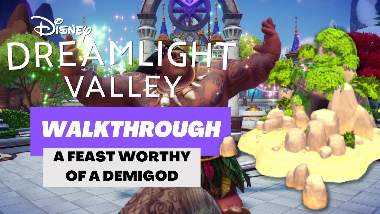 A Feast Worthy of a Demigod! – Gameplay – Walkthrough – Disney ...