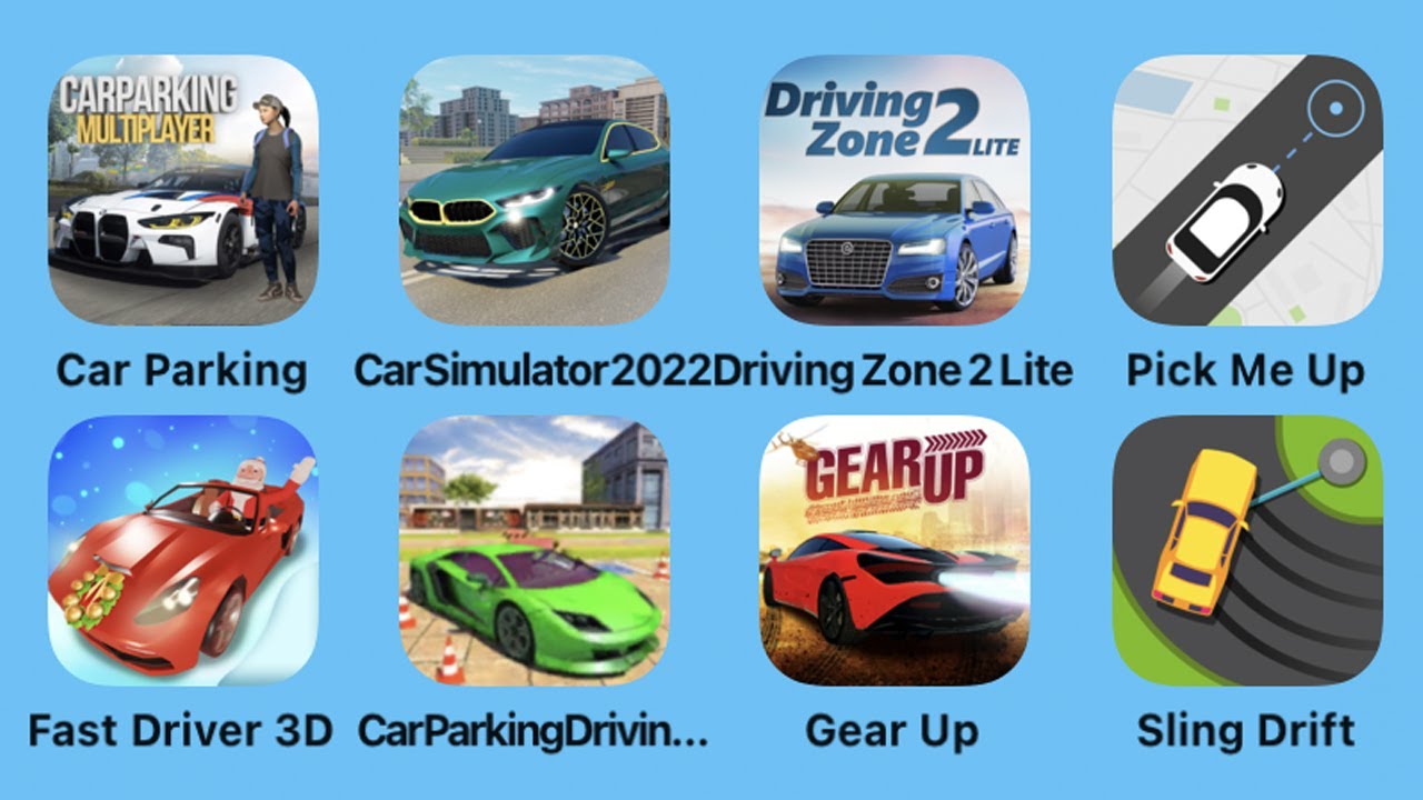 Car Parking, Car Simulator 2022, Driving Zone 2 and More Car Games iPad ...
