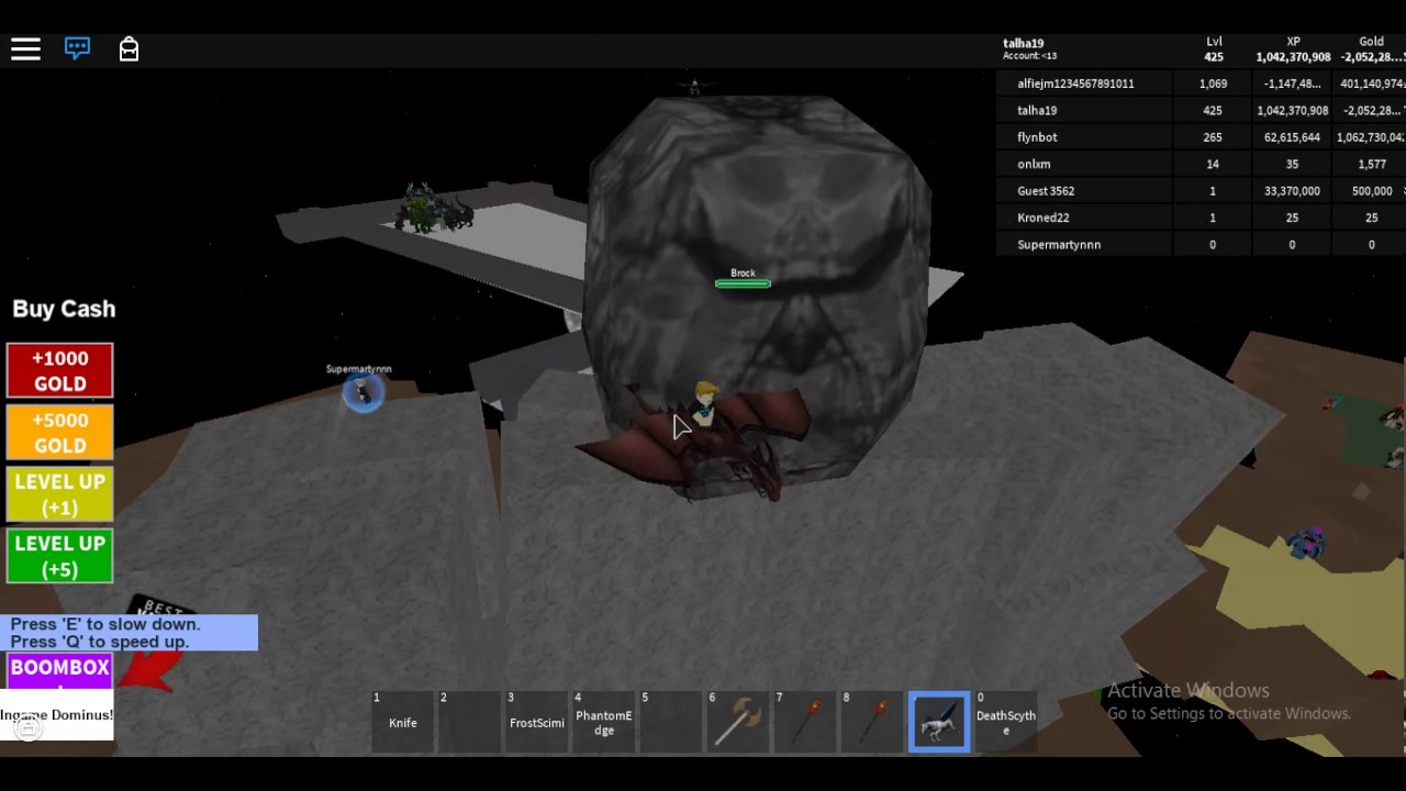 New Massive Huge monster in Roblox fight the monsters!!!!!!!! [READ ...