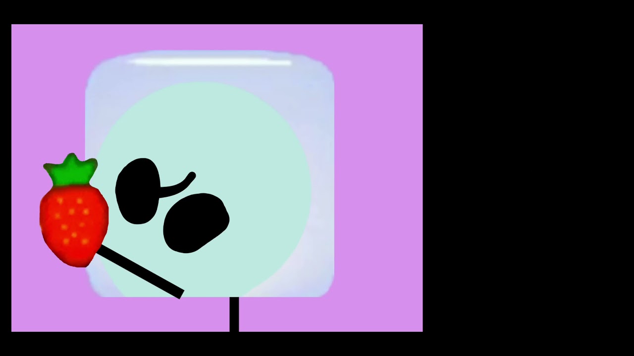 BFDI Ice Cube Strawberry lnflation - YouTube