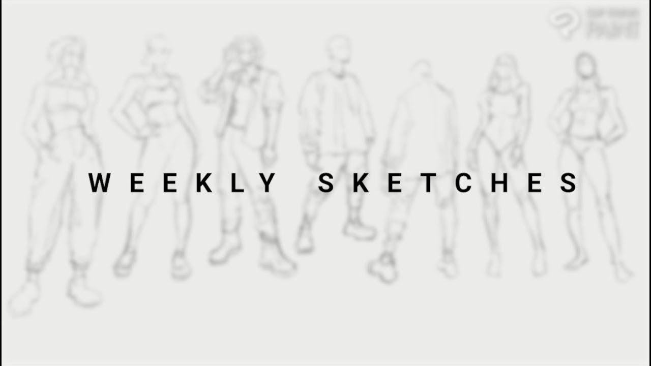 Weekly Sketches | Standing Poses | Clip Paint Studio| 22 Oct - YouTube