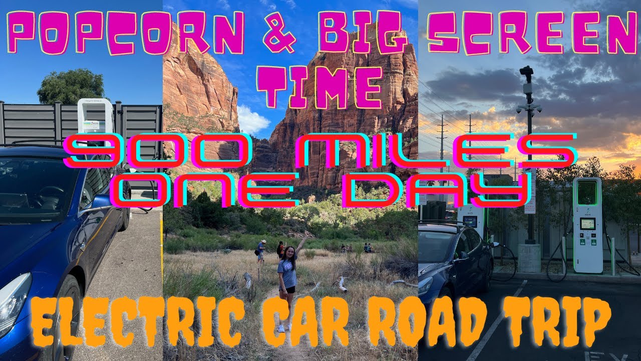 900 mile EV road trip in one day, charging on Electrify America, EV ...