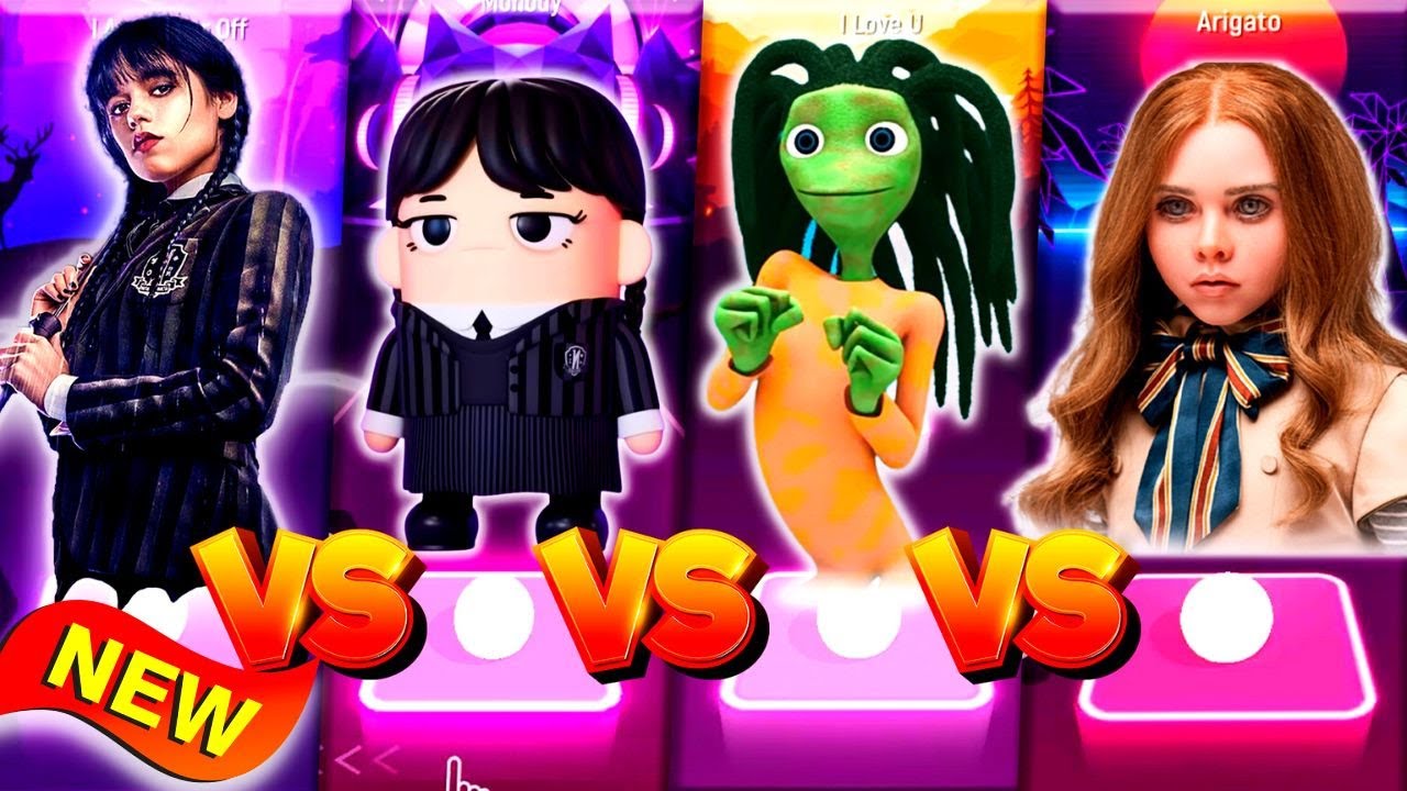 WEDNESDAY - BLOODY MARY 🆚 WEDNESDAY CARTOON MEME 🆚 Megan (M3GAN ...