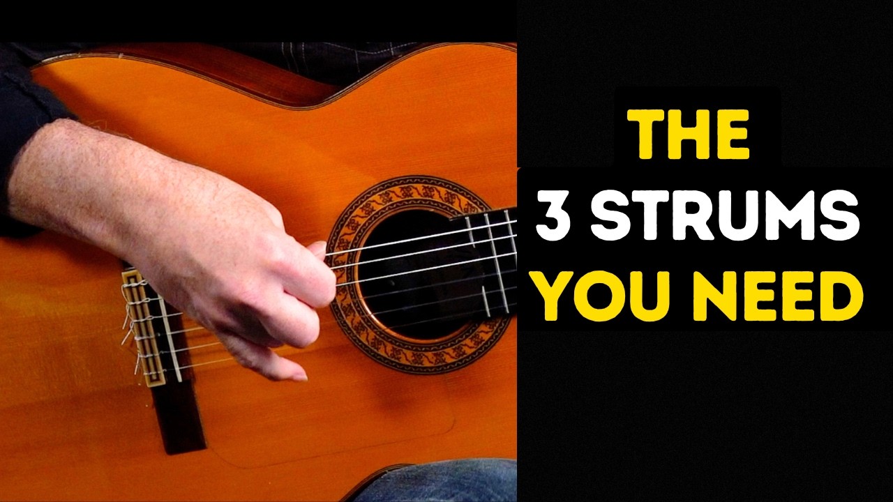 Unlock TONS of Flamenco Guitar Strumming with Only 3 Rasgueos - YouTube