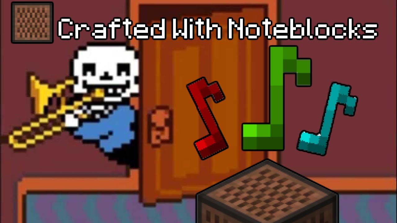 [15] sans. - Note Block Song - Undertale - YouTube