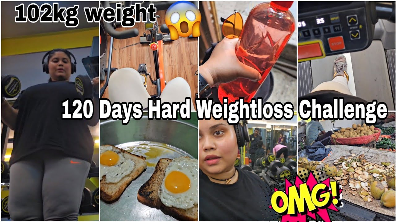 30 Kgs Weightloss Challenge|120 Days Hard Challenge 🥵💪 - YouTube