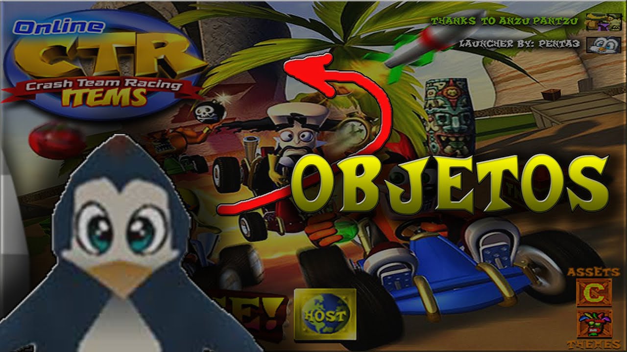 💣Como jugar Online Crash Team Racing con ITEMS! (OCTR GASMOXIAN) - YouTube