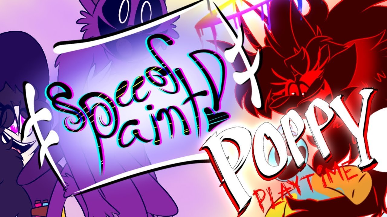 Comfort Characters | Poppy Playtime | Ibispaintx Speedpaint - YouTube