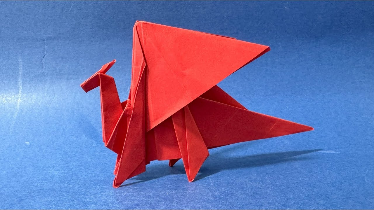 Origami Dragon | How to Make a Paper Dragon DIY - Easy Origami Step by ...