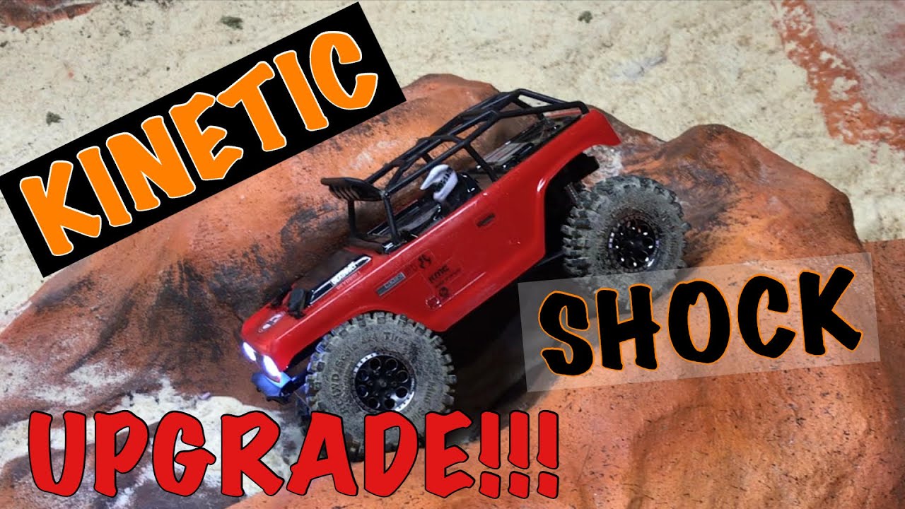 SCX24 Kinetic Double Barrel Shock Upgrade! - YouTube